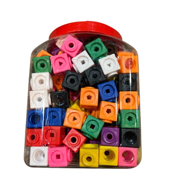 Lakeshore | Toys | Colorful Building Blocks Set Math Linking Cubes ...